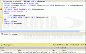 Cursores en SQL Server - Programando a medianoche
