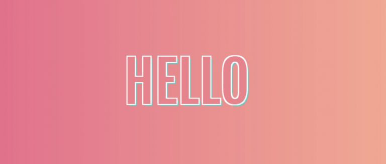 Efectos de textos con CSS - Programando a medianoche