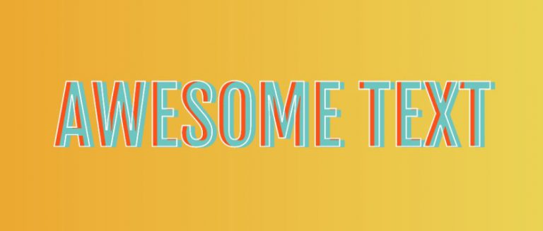 Efectos de textos con CSS - Programando a medianoche